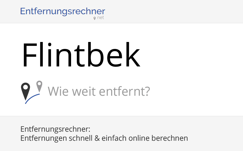 Wo liegt Flintbek, Deutschland? Entfernung, Land & Karte