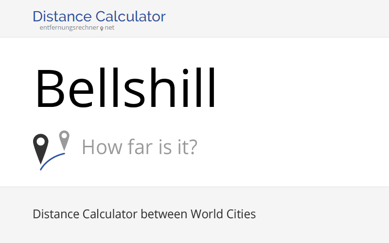 Where is Bellshill, United Kingdom located? Distance, Country & Map