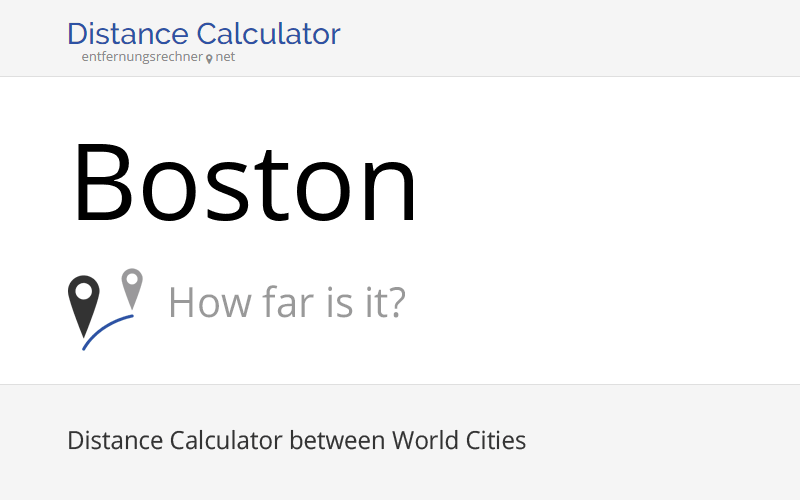 Where is Boston, United States located? Distance, Country & Map