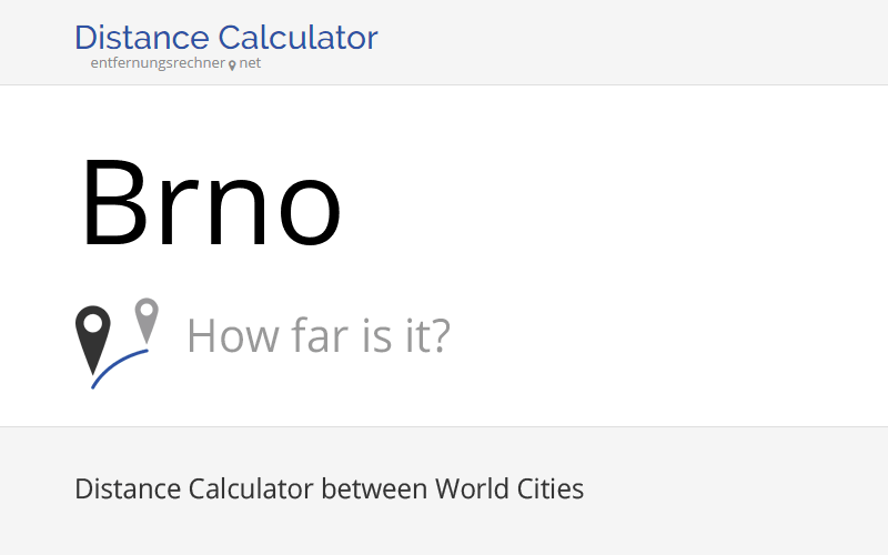 Where is Brno, Czechia located? Distance, Country & Map