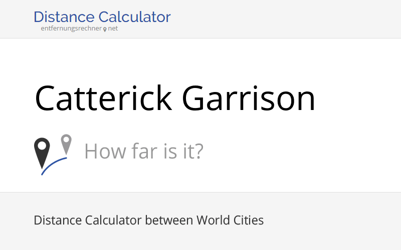 Where is Catterick Garrison, United Kingdom located? Distance, Country ...