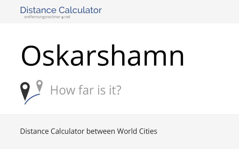 Where is Oskarshamn, Sweden located? Distance, Country & Map