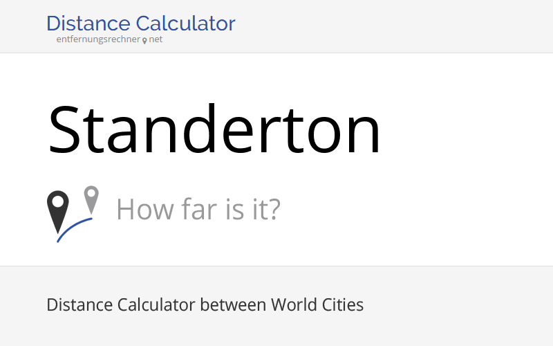 Where is Standerton, South Africa located? Distance, Country & Map
