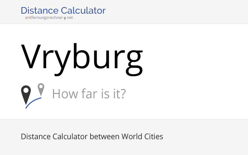 Where is Vryburg, South Africa located? Distance, Country & Map