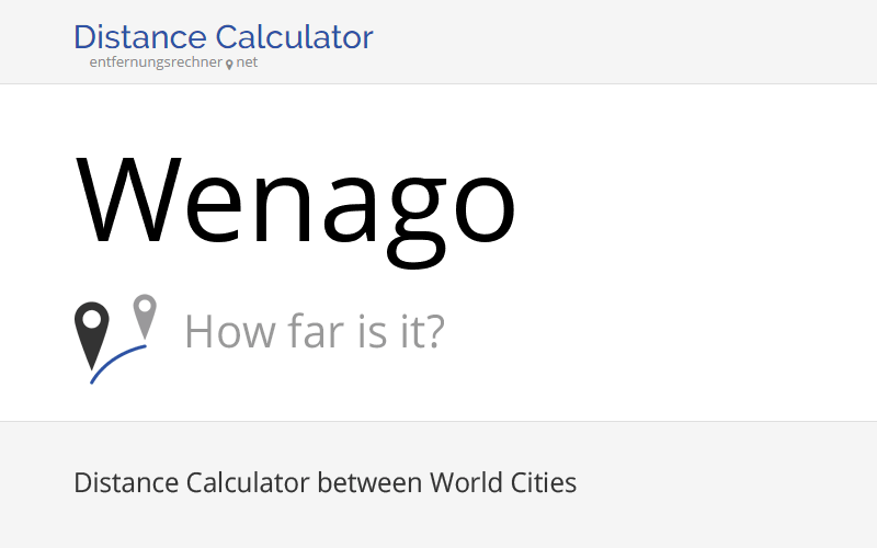 Where is Wenago, Ethiopia located? Distance, Country & Map