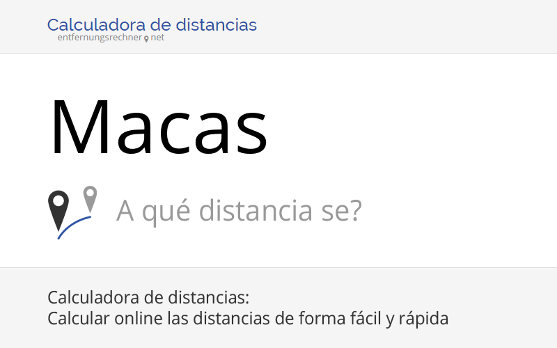 ¿Dónde está Macas, Ecuador? Distancia, País y Mapa